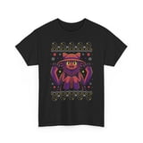 Cat Eyes Xmas Unisex T-Shirt, Niko Oneshot Indie Game Christmas Ugly ...