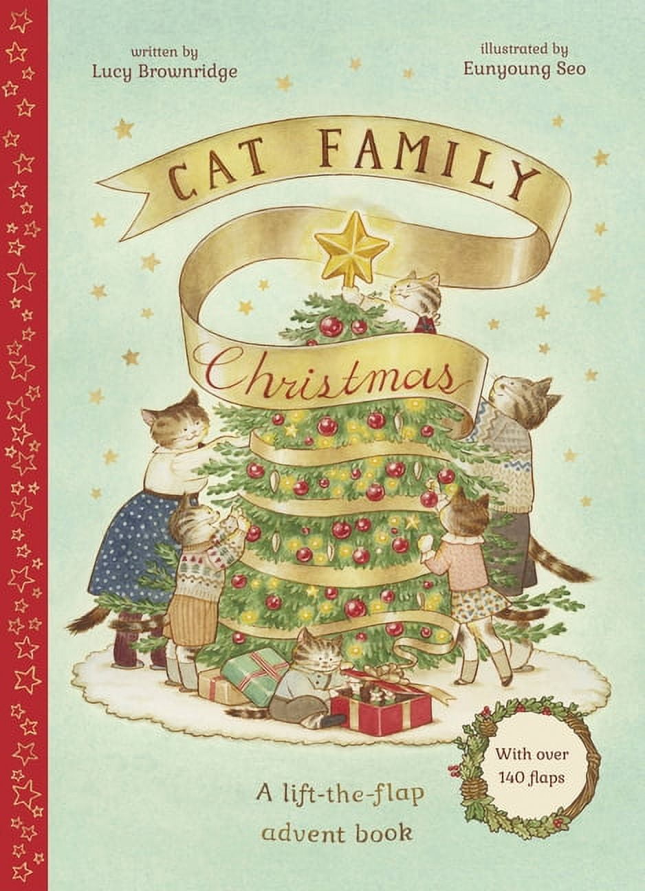 The Cat Family Cat Family Christmas: A Lift-The-Flap Advent Book - With ...