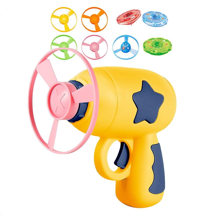Cat Fetch Toy, 2026 Interactive Light-Up Flying Disc Launcher & Fetch ...