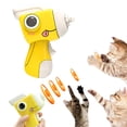 Cat Fetch Toy Launcher with Soft & Flexible Discs, Cat Toys for Indoor ...