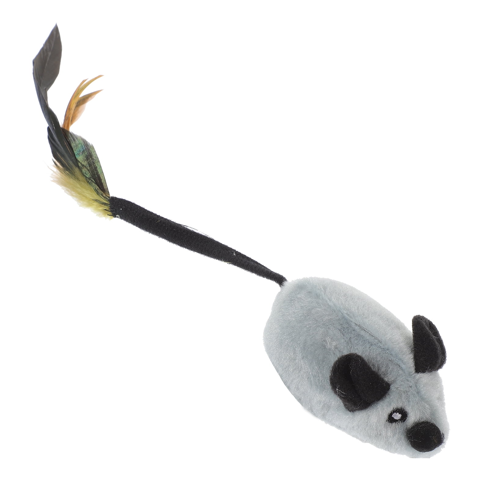 Cat Fetch Toy Simulated Plush Mouse Figure Toys Indoor Cats Biting ...