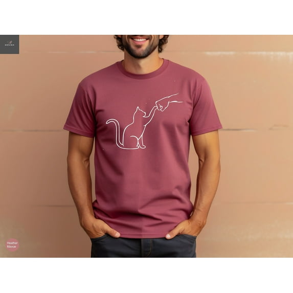 Cat Fist Bump Shirt, Cat Lovers Gift, Paw Shirt, Animal Lover Gifts ...