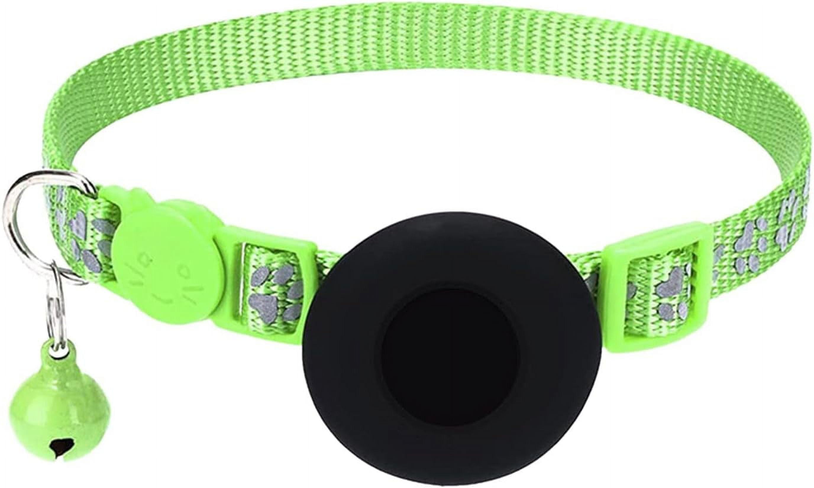 Cat Collars Boy Cat Printing Dog Collar with Breakaway Bell Reflective ...