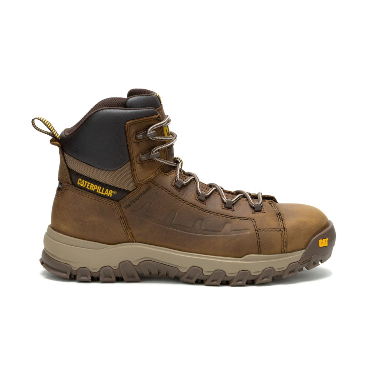 Caterpillar Threshold Rebound Waterproof Composite Toe Work Boot Men ...