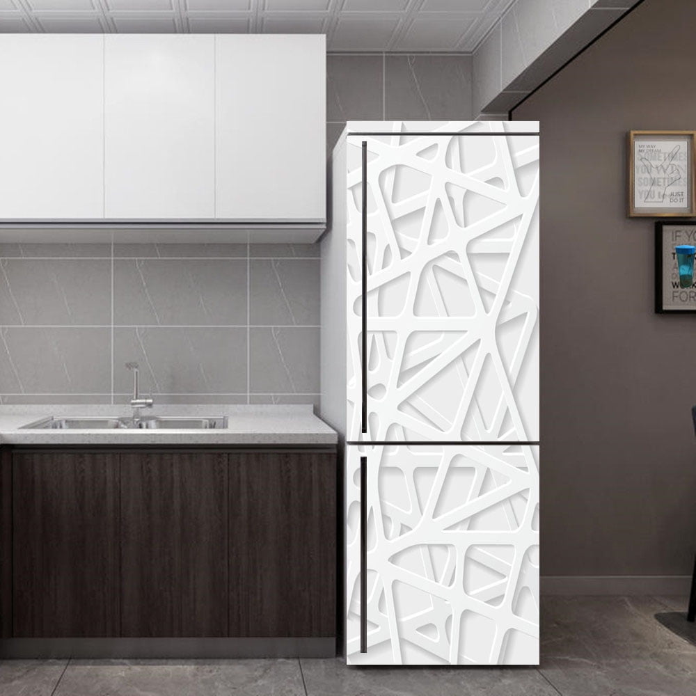 Cat Fridge Refrigerator Stickers Wall Decorative Vinyl Wallpaper For ...