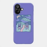 Cat Friends in the Mountains Cozy Feline Graphic Case for iPhone 11,12 ...