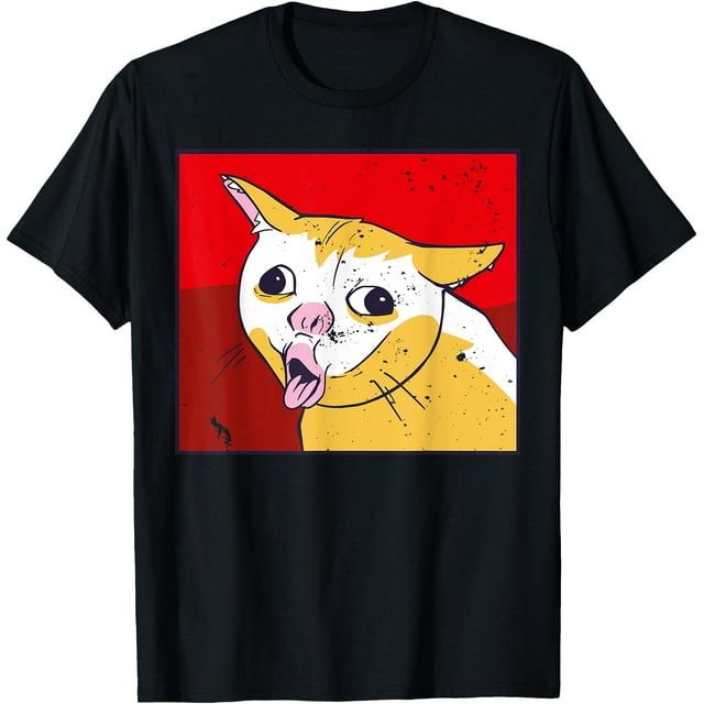 Cat Funny Meme T-Shirt - Walmart.com Cat Funny Meme T-Shirt - Walmart.com