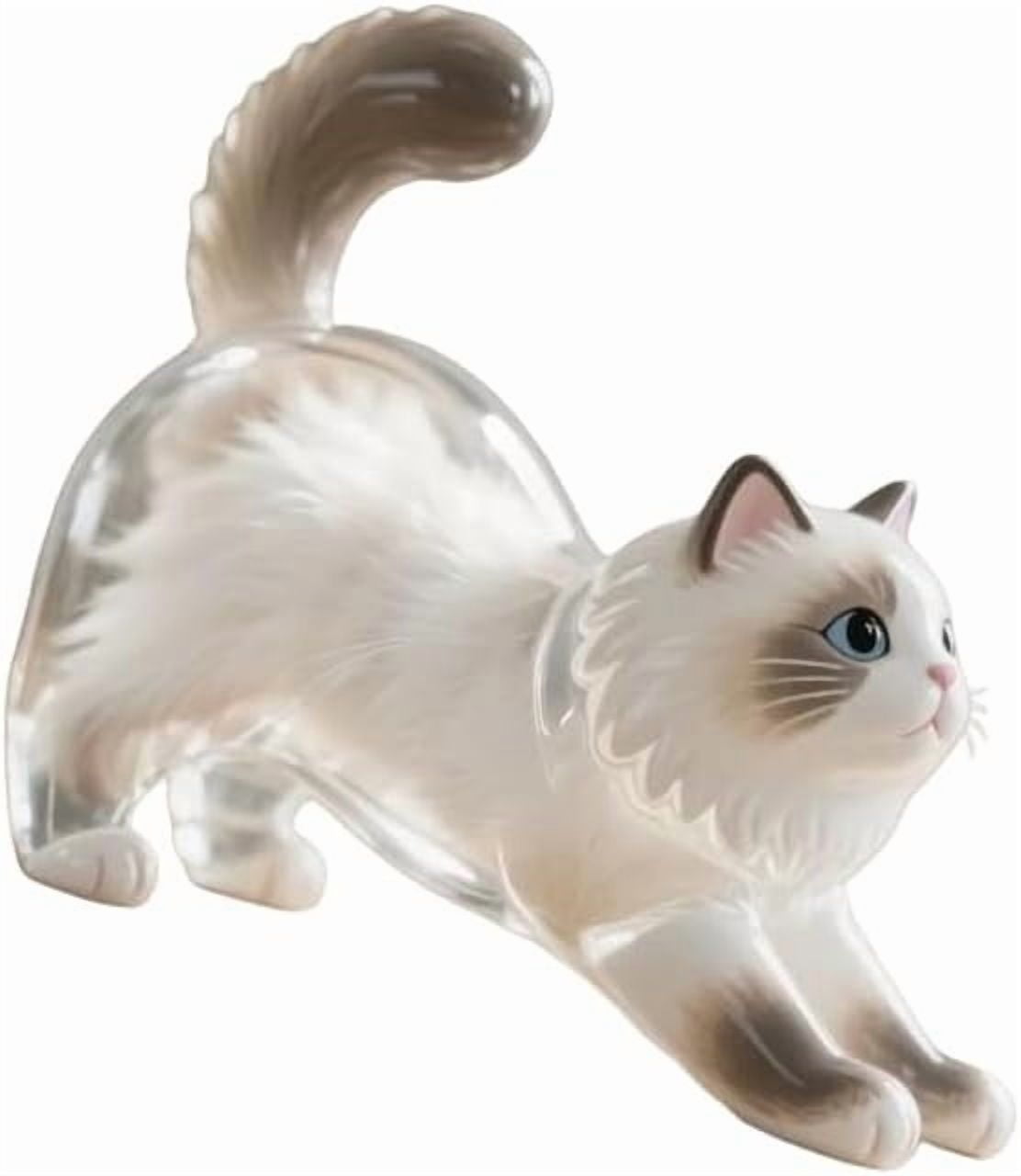Cat Fur Storage Bottle | Transparent Memorial Glass Keepsake | Eternal ...