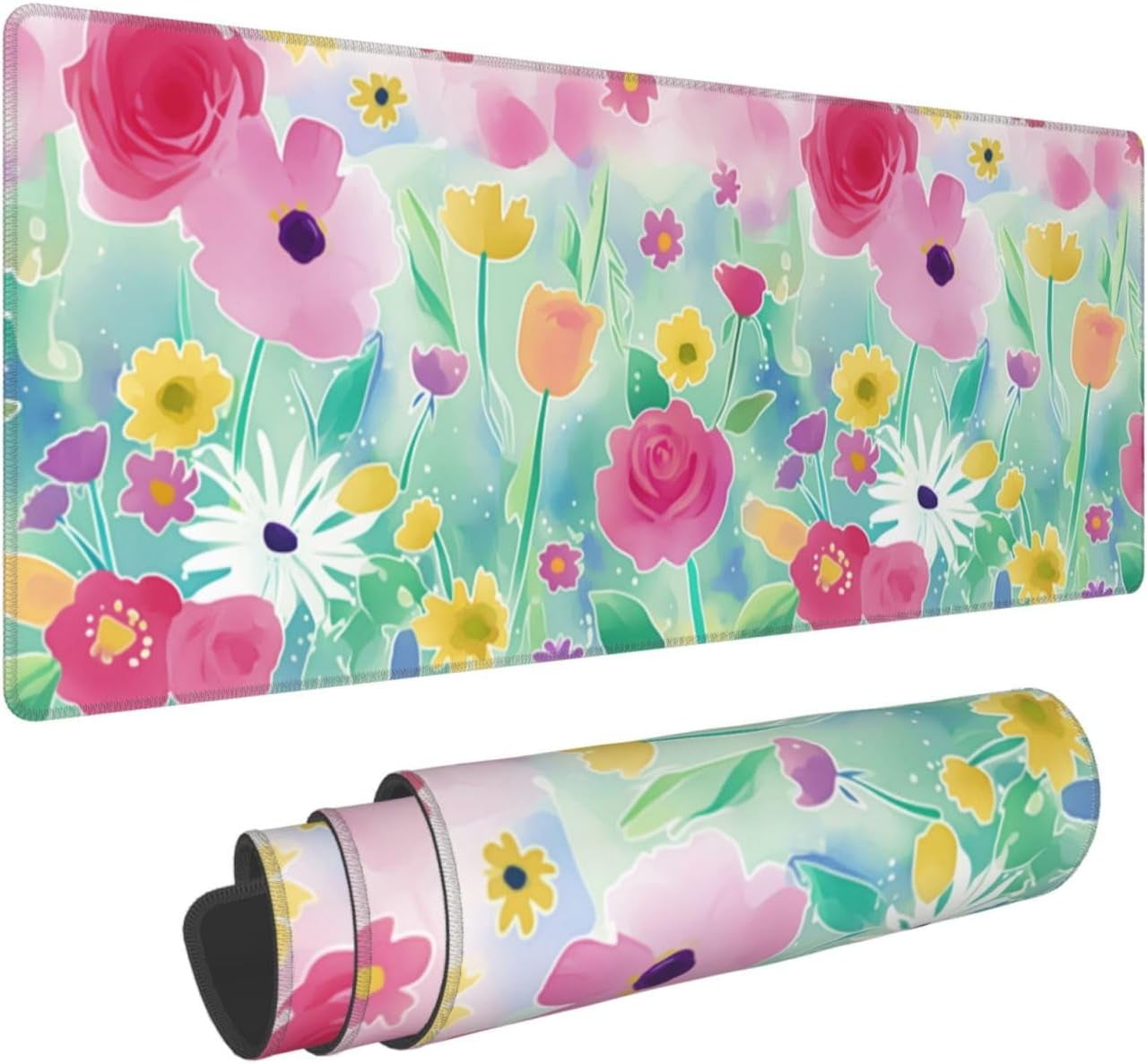 Cat Gaming Mouse Pad, 31.5 x 11.8 Inch Large Mouse Pads for Desk ...