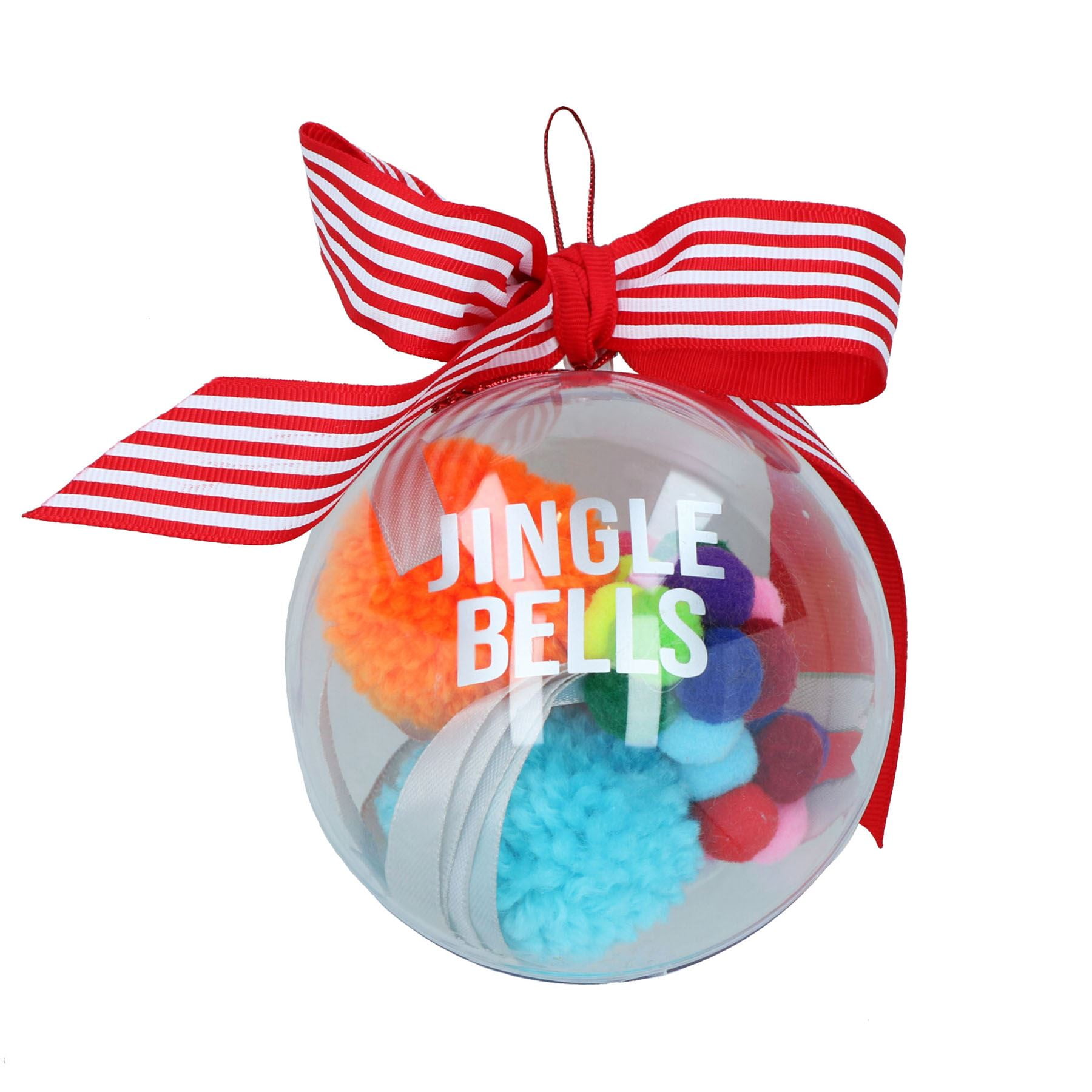 Cat Gift Christmas Festive Multi Texture Jingle Bells Cat Kitten Play ...