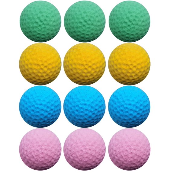 Cat Golf Balls For Indoor Kitten Toys - Interactive Sponge Foam Soccer ...