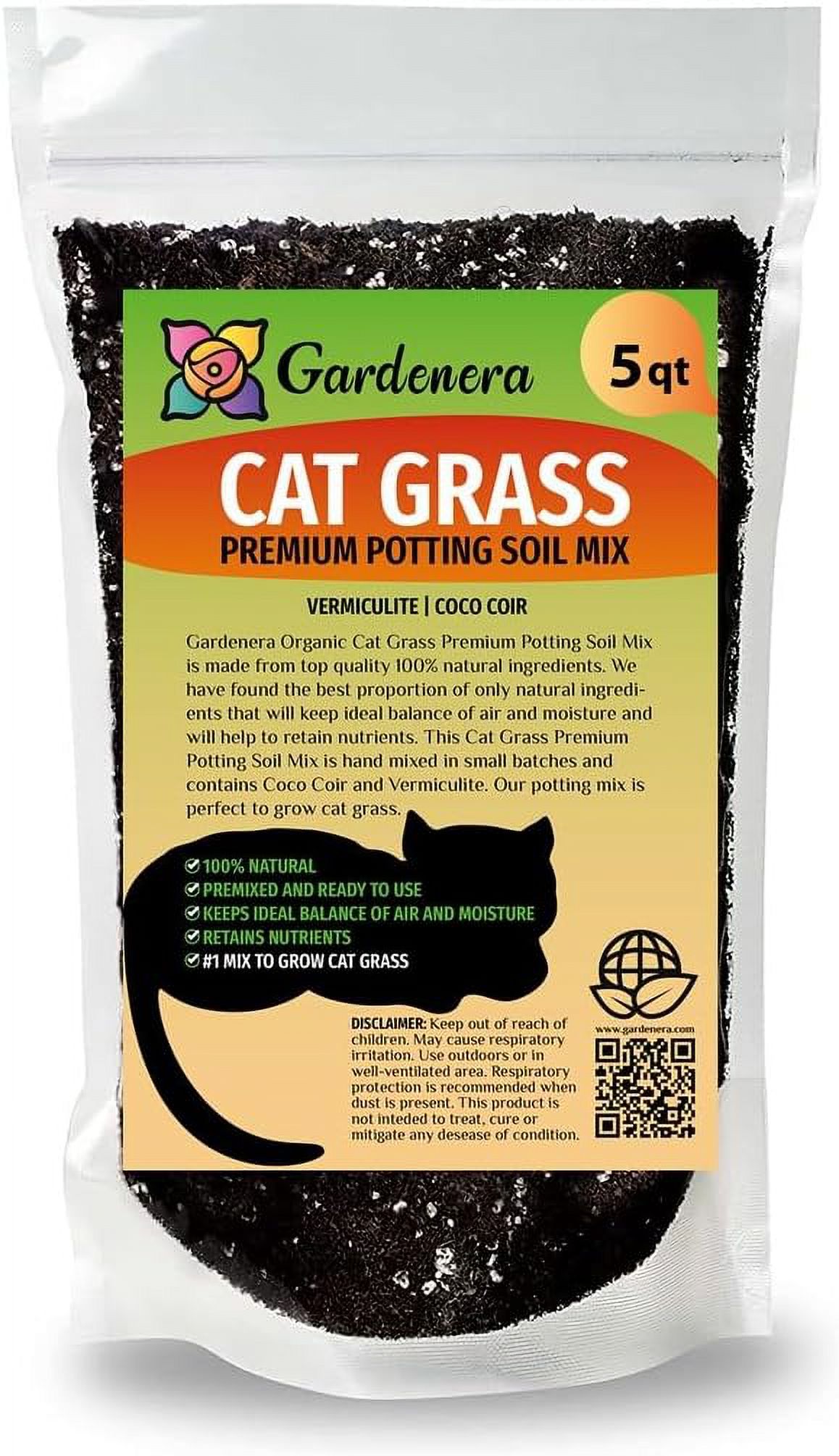 Cat Grass Growing Mix - Create an Indoor Oasis for Your Cat's Natural ...