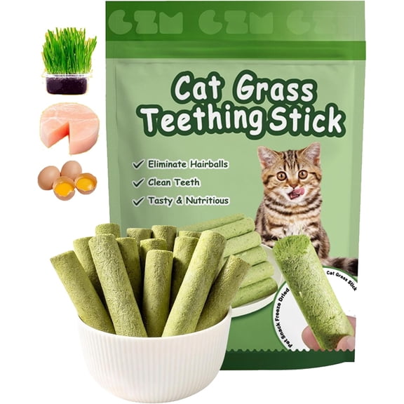 Cat Grass Teething Stick