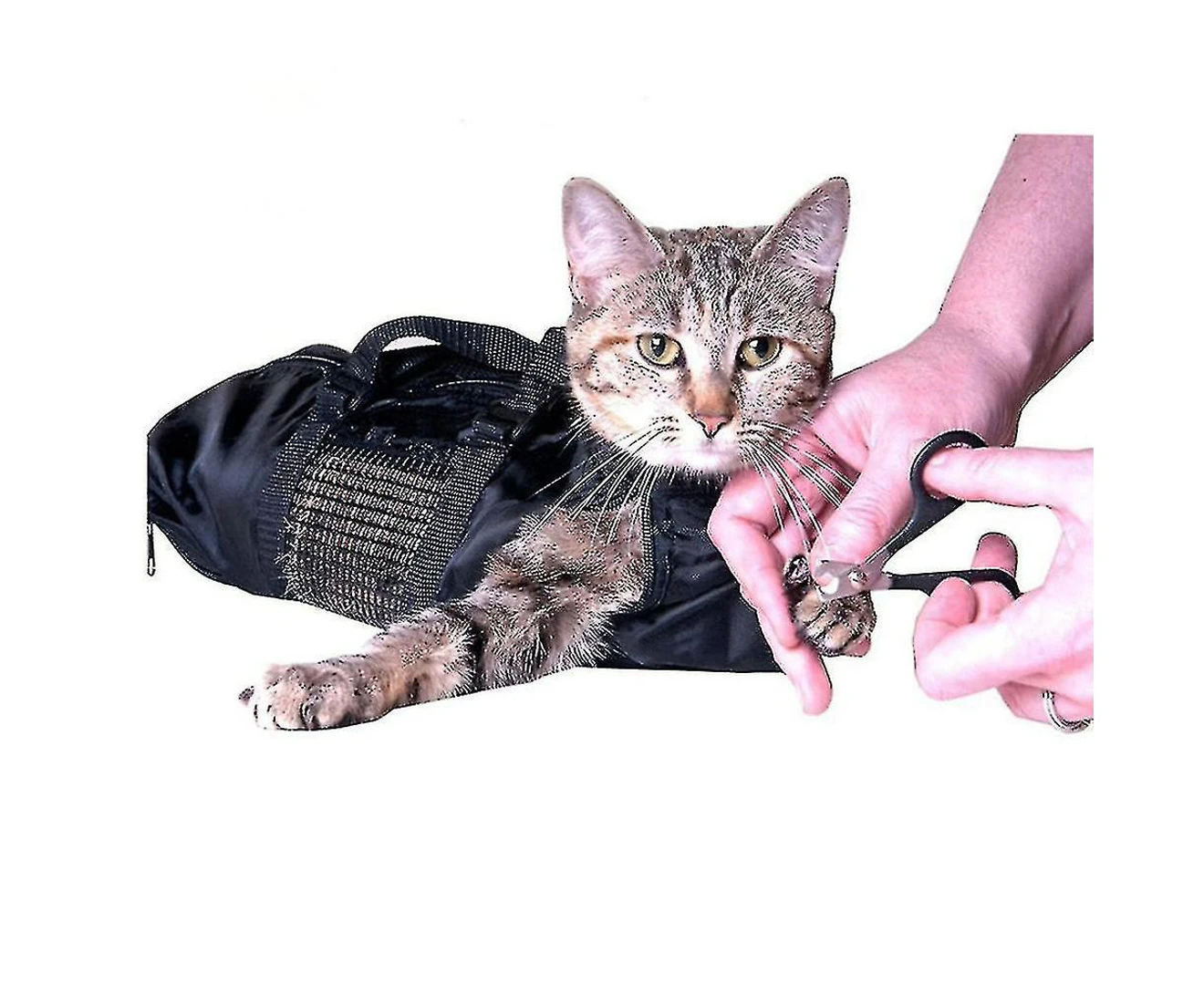 Cat Grooming Bathing Restraint Bag For Claw Nail Trimming - Walmart.com