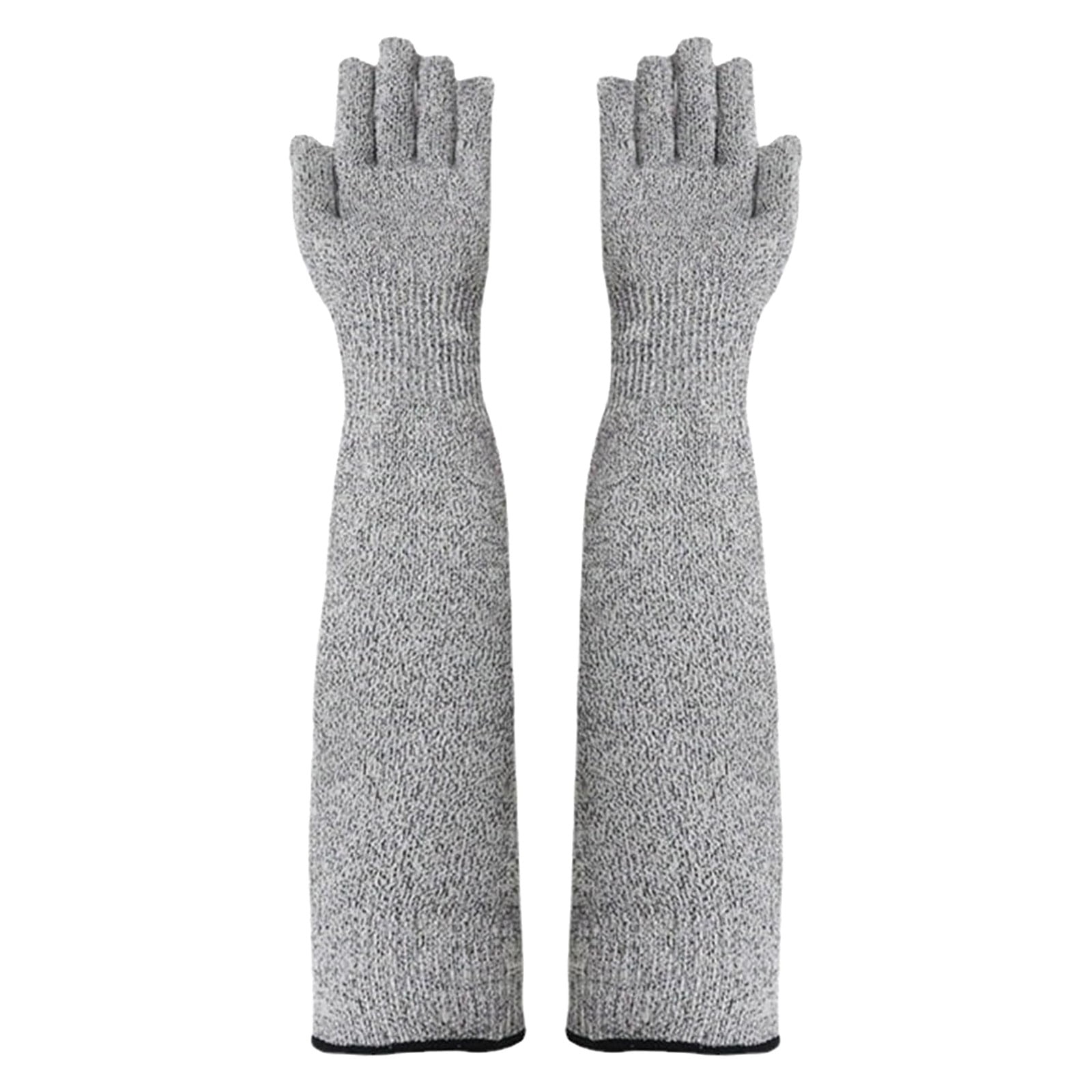 Cat Grooming Pet Care Gloves 13 inch Extra Long Cat Grooming Arm Anti ...