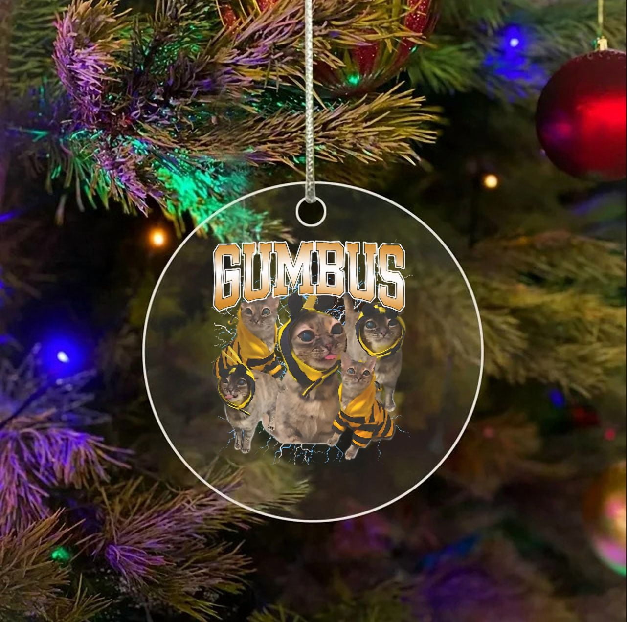 Cat Gumbus Cat Lovers Trendy Cute Animal Ornament, Home Decoration ...