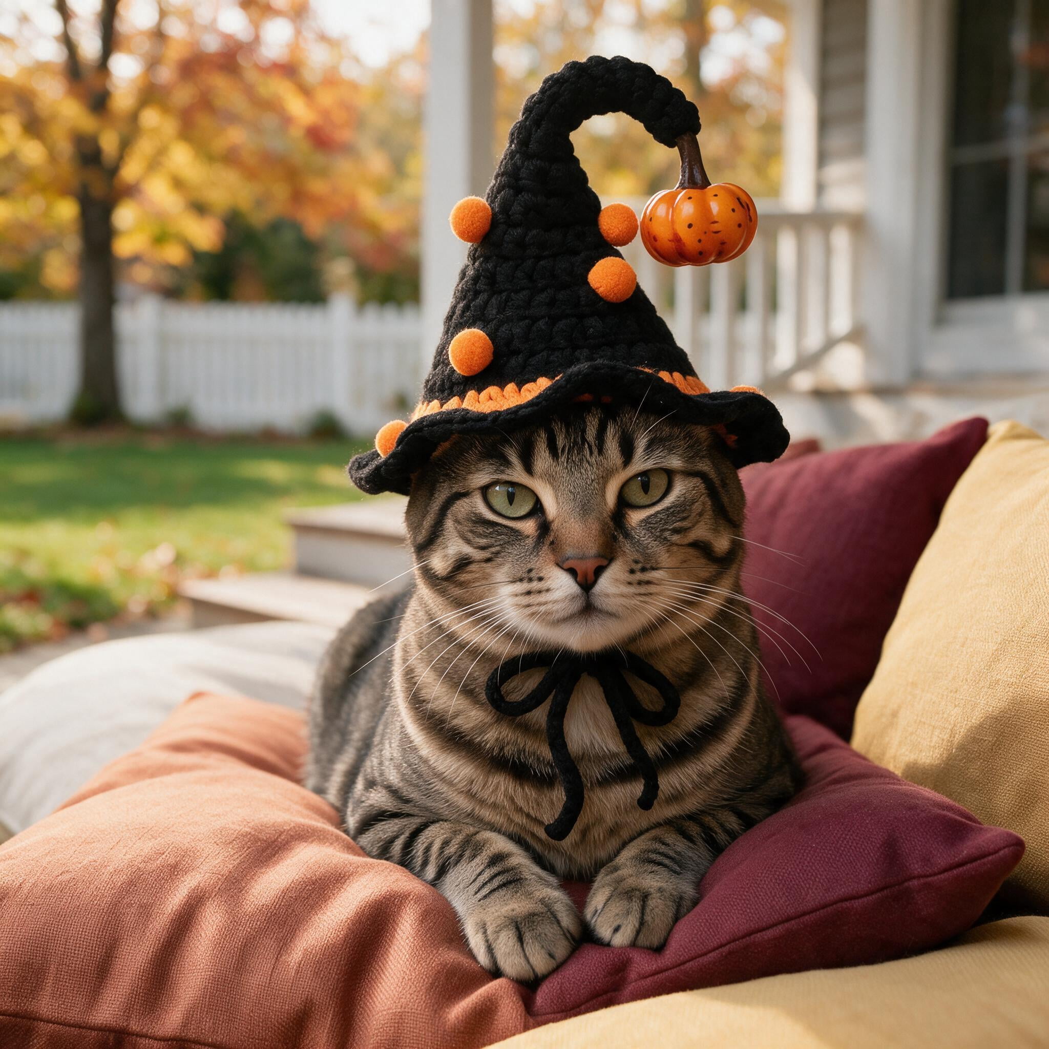 Cat Halloween Costumes,Hats for Cats,Halloween Witch Hat,Woven Witch ...