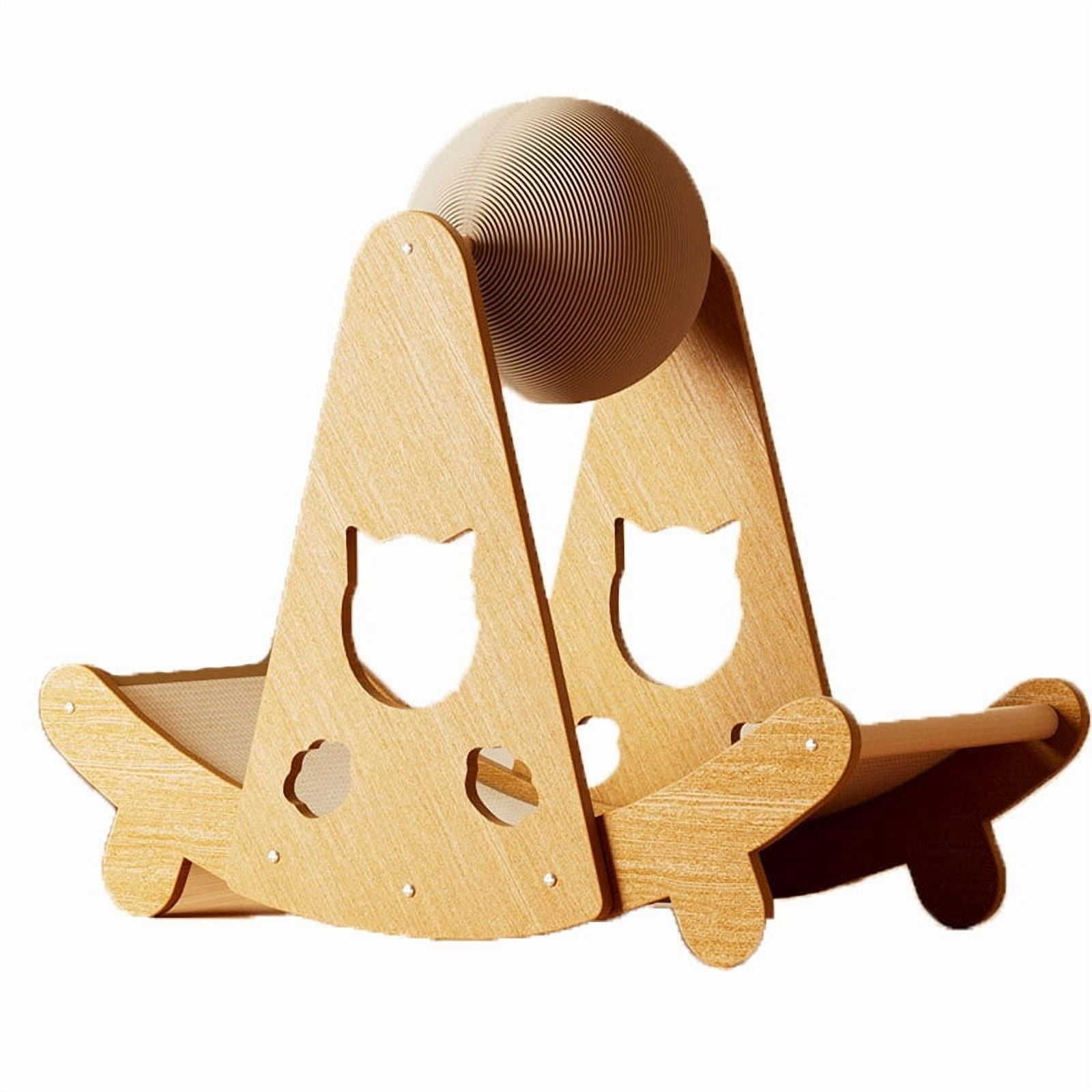 Cat Hammock Cat Toy Grab Ball Cat Grab Board Cradle Claw Sunning ...