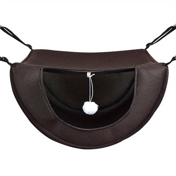 Cat Hammock Hanging Bed, Breathable Mesh Pet Bed With Safety Straps ...