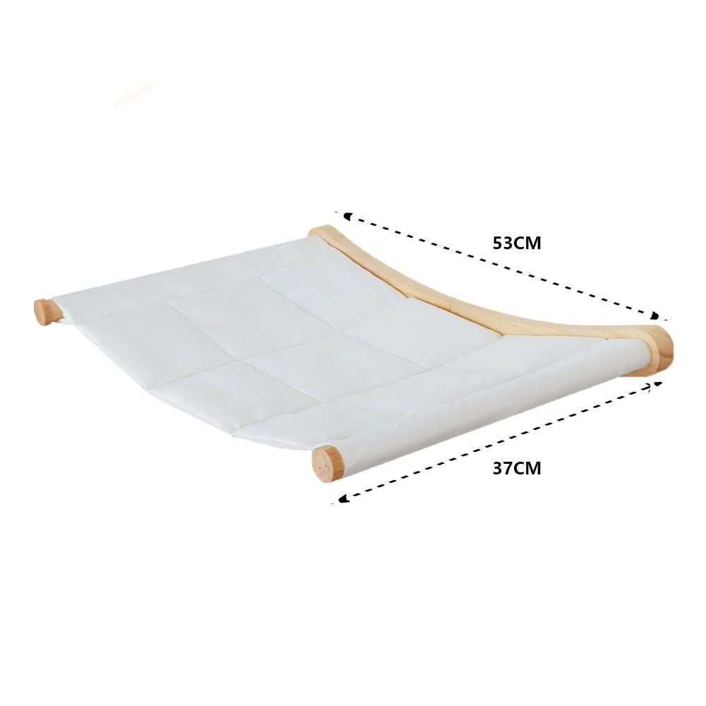 Cat Hammock Wall Mounted Cat Climbing Shelves Tree Tower Hand Woven Cat ...