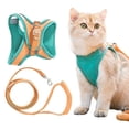 Cat Harness and Leash, 2026 New Escape Proof Cat Leash and Harness Set ...
