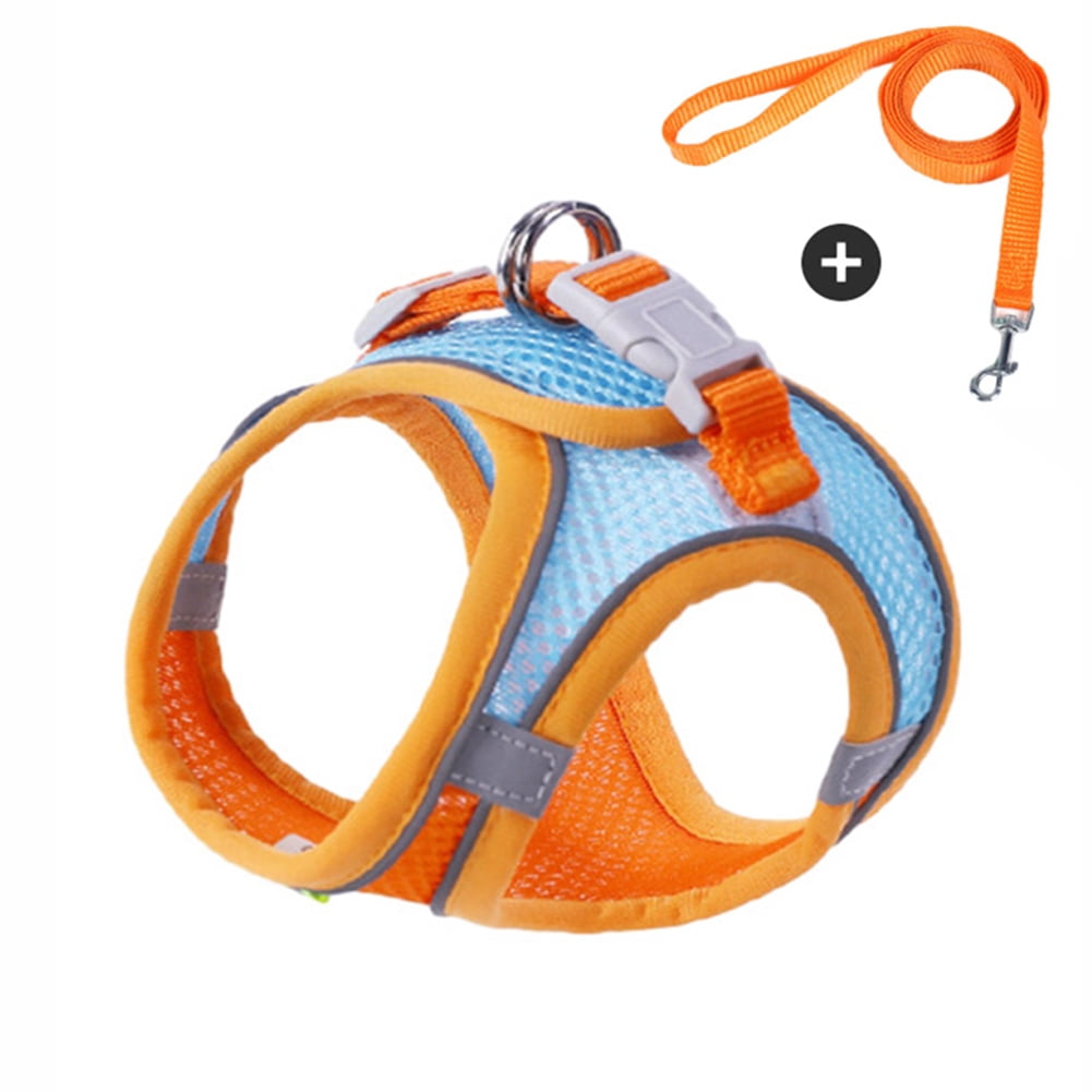 Cat Harness and Leash, Reflective Adjustable Vest Harness with Soft ...