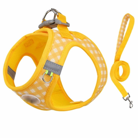 Cat Harness And Leash Set - Breathable Printed Pet Vest Harness With ...