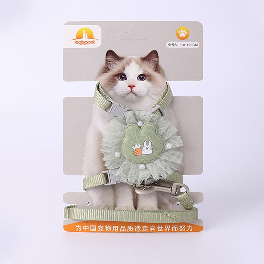 Cat Harness Rabbit Chest Strap Cat Traction Rope Pet Belt Cat Belt With ...