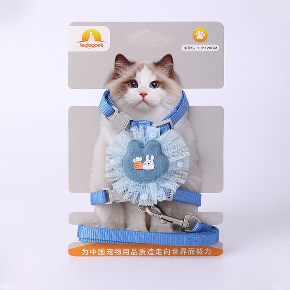 Cat Harness Rabbit Chest Strap Cat Traction Rope Pet Belt Cat Belt With ...
