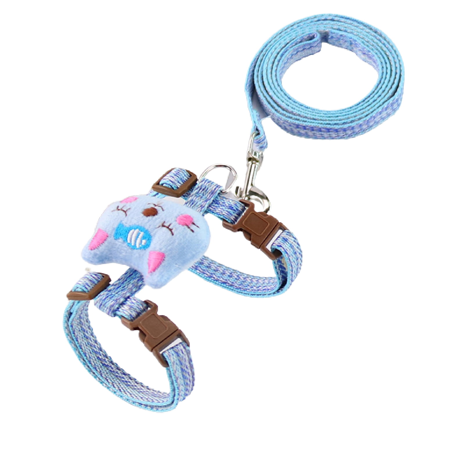 Cat Harness and Leash Set for Small to Meddle Cats Adjustable Cat Vest ...