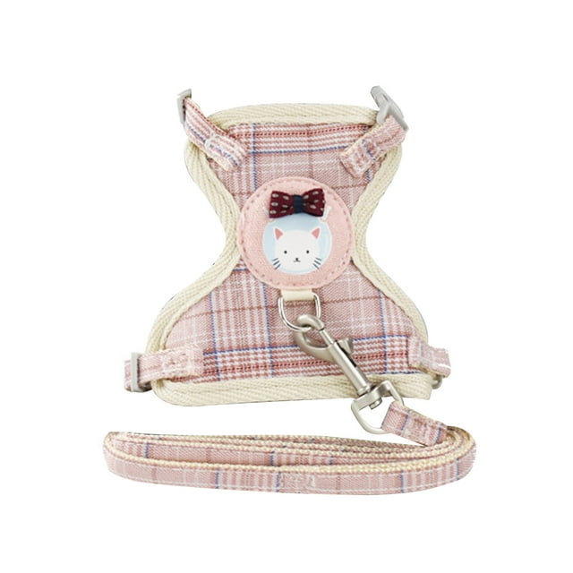 Cat Harness and Leash - Ultra Light Escape Proof Kitten Collar Cat ...