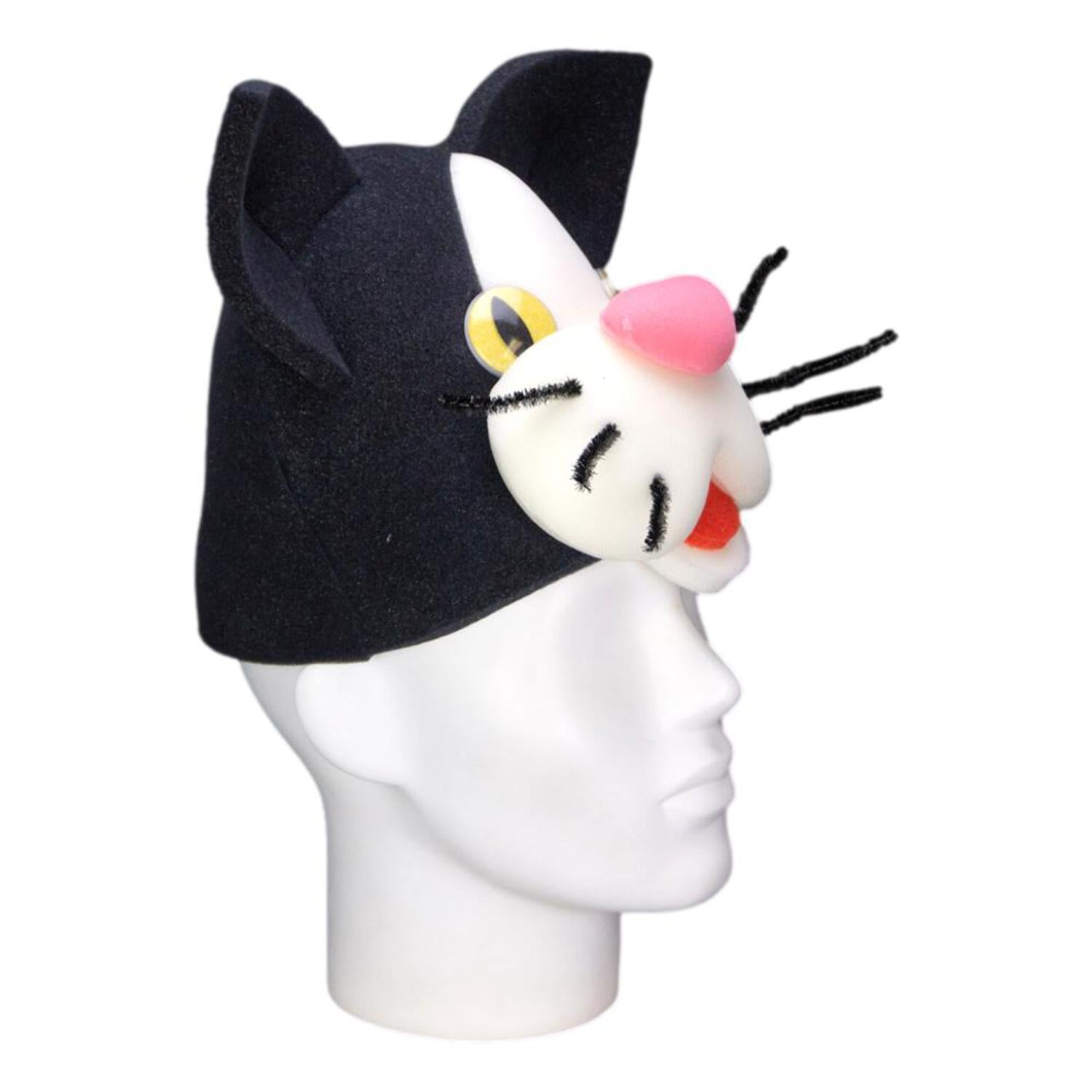 Cat Hat - Cat Lover Gift Hat - Cat Costume Hat - Handmade Cat Hat ...