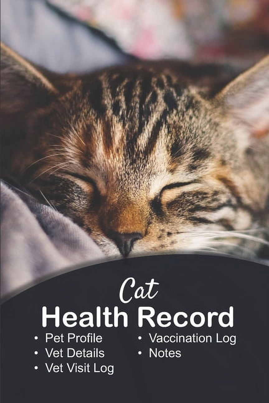 Cat Health Record: Cat Vaccine Record Book - Pet Health Record - Puppy ...
