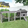 Cat House Outdoor Large Cat Catio Cat Enclosure Feral Cat Shelter Condo ...