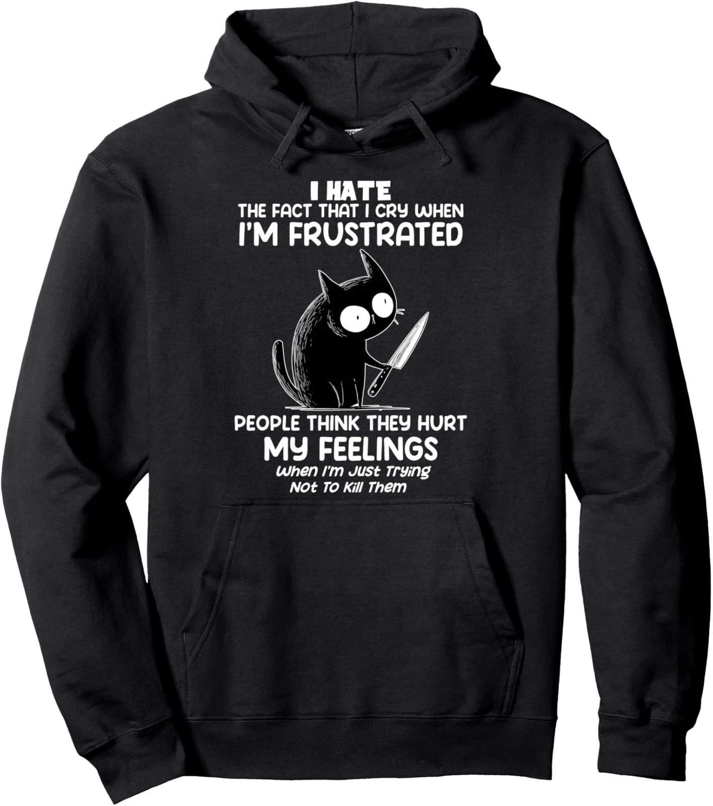 Cat I Hate That I Cry When I Am Frustrated Relatable Emotional Quote ...