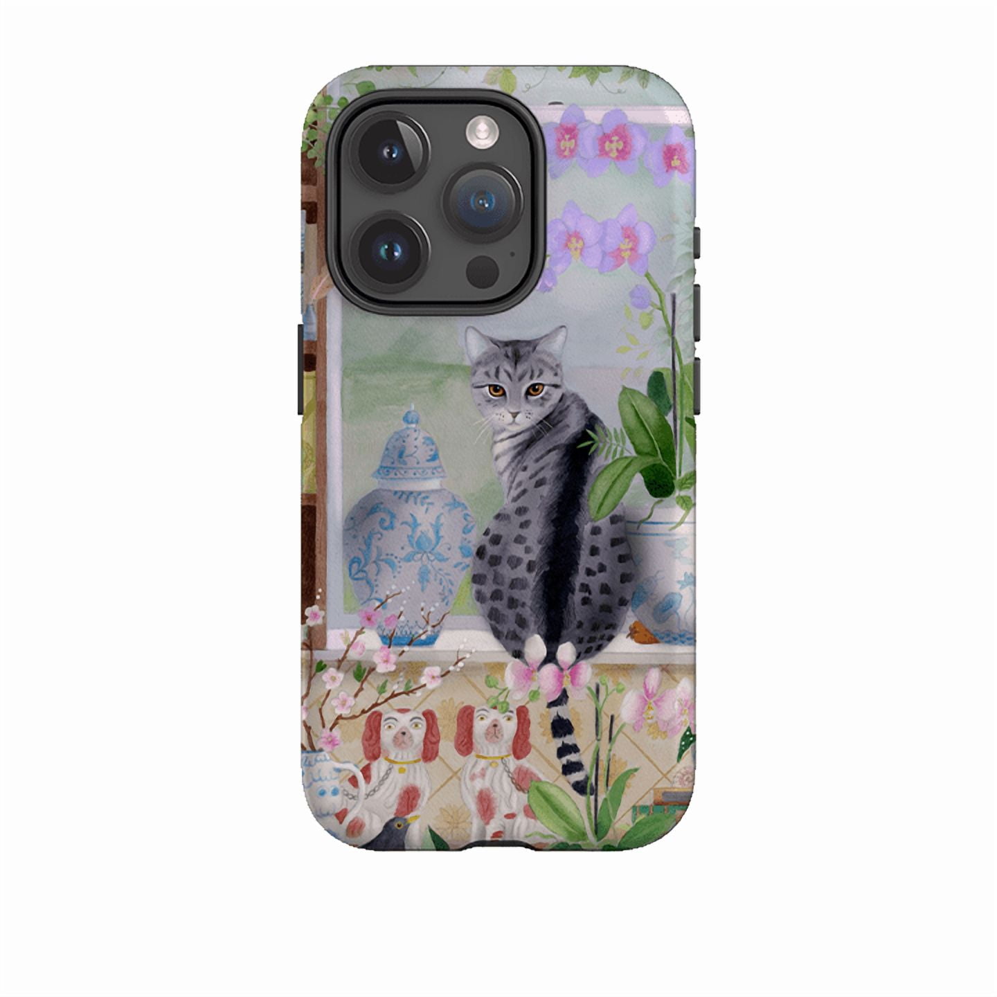 Cat In Window Cute Pet by Bex Parkin Phone Case for iPhone 16 15 14 13 ...