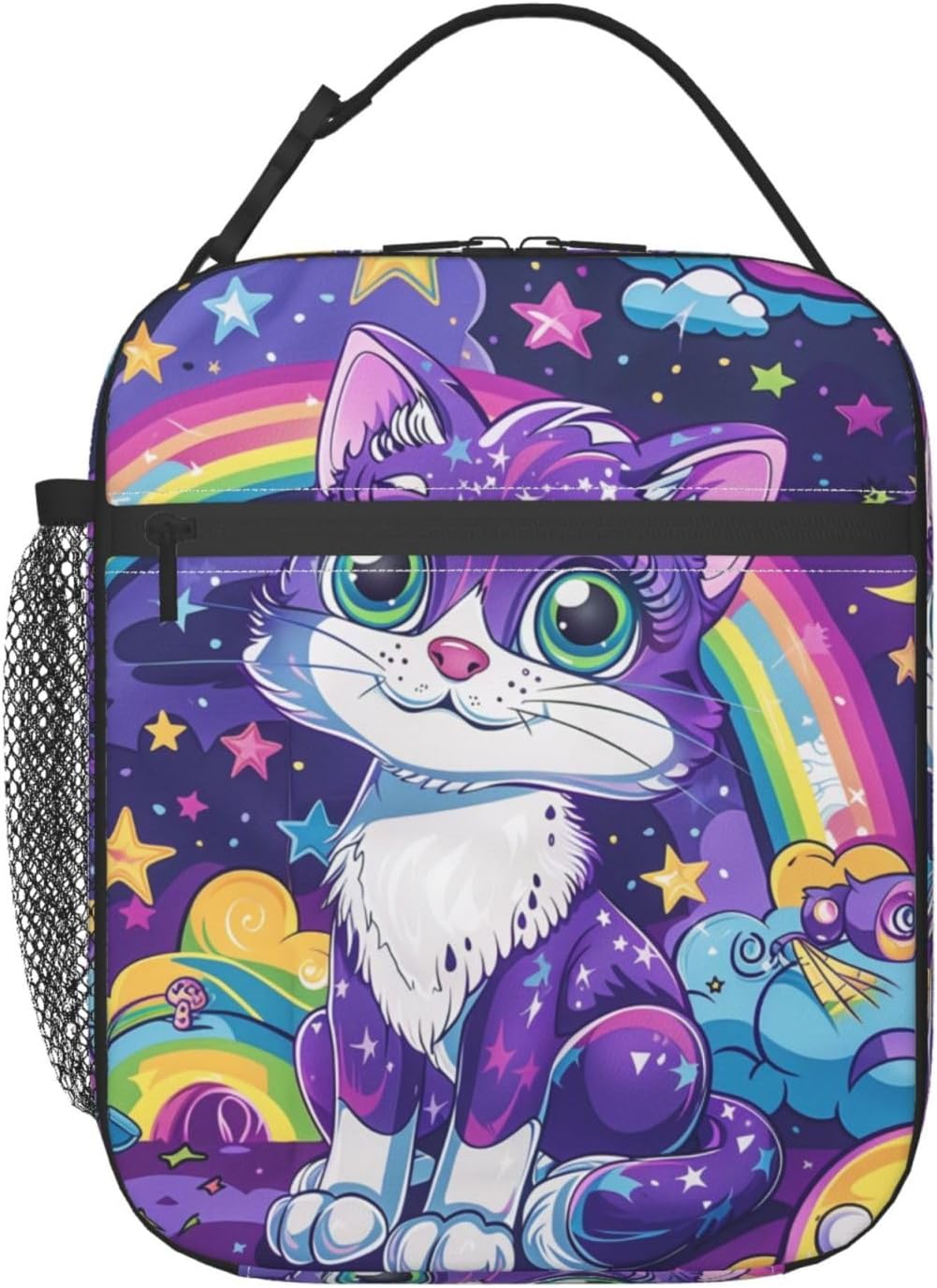 Cat Insulated Lunch Box for Women Men Cat Lunch Bag for Work,Picnic ...