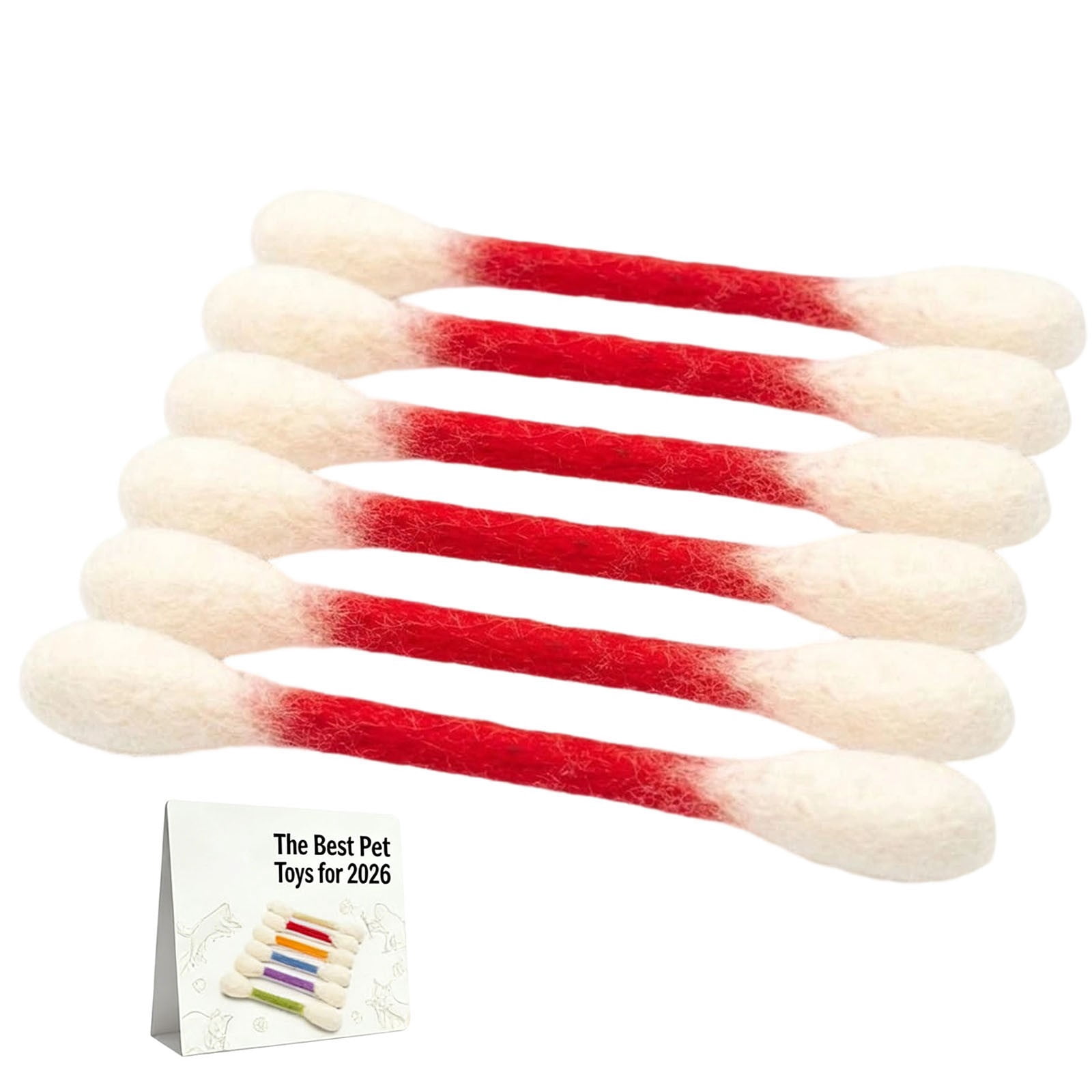 Cat Interactive Cat Toys for Indoor Boredom Teething Ropes 6 Pack Chew ...