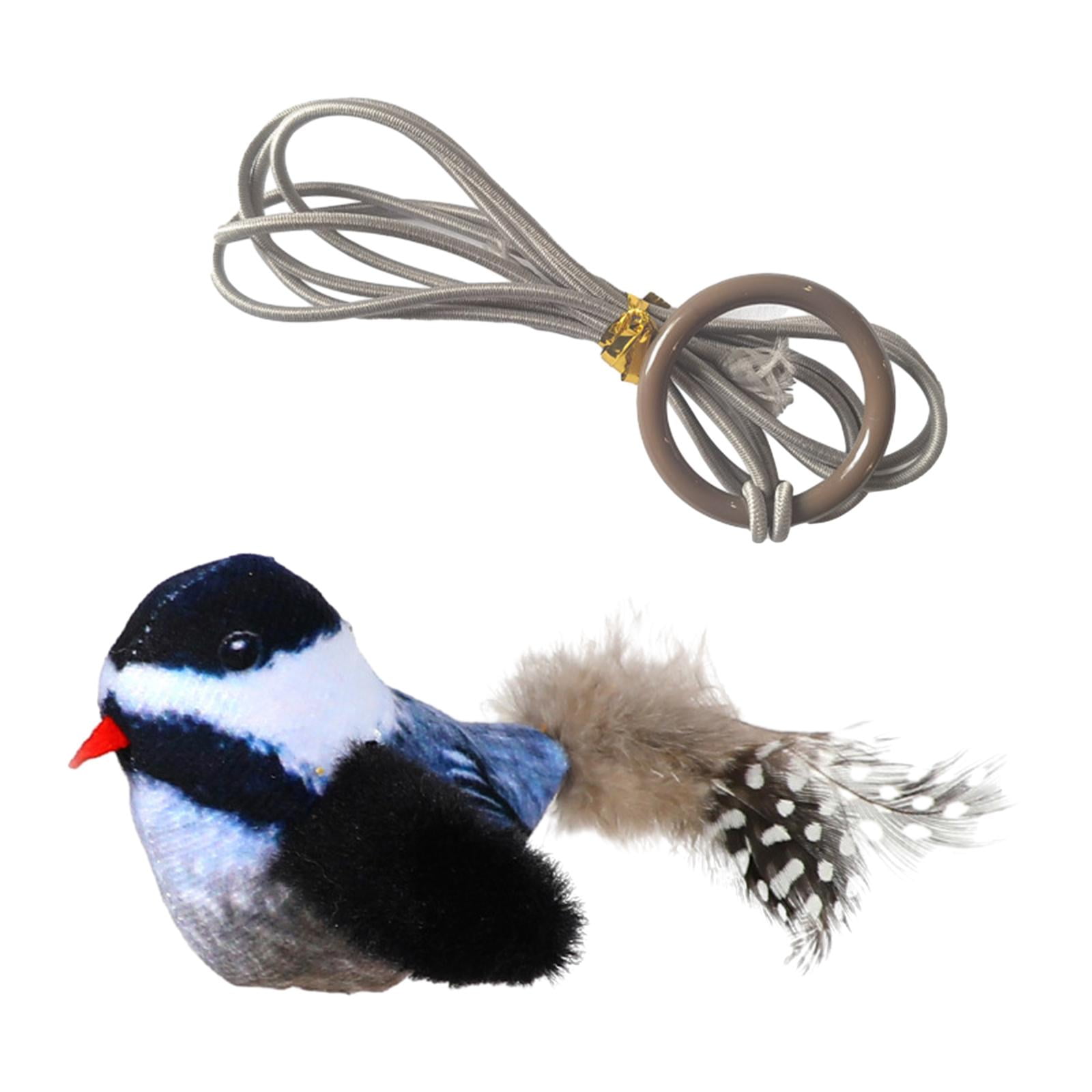 Cat Interactive Toy Chirping Bird Toy Small Animals Toy Hanging Door ...