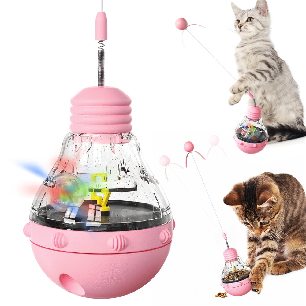 Ameitech Interactive Cat Toys, Indoor Teaser Wand, Wobble Design ...