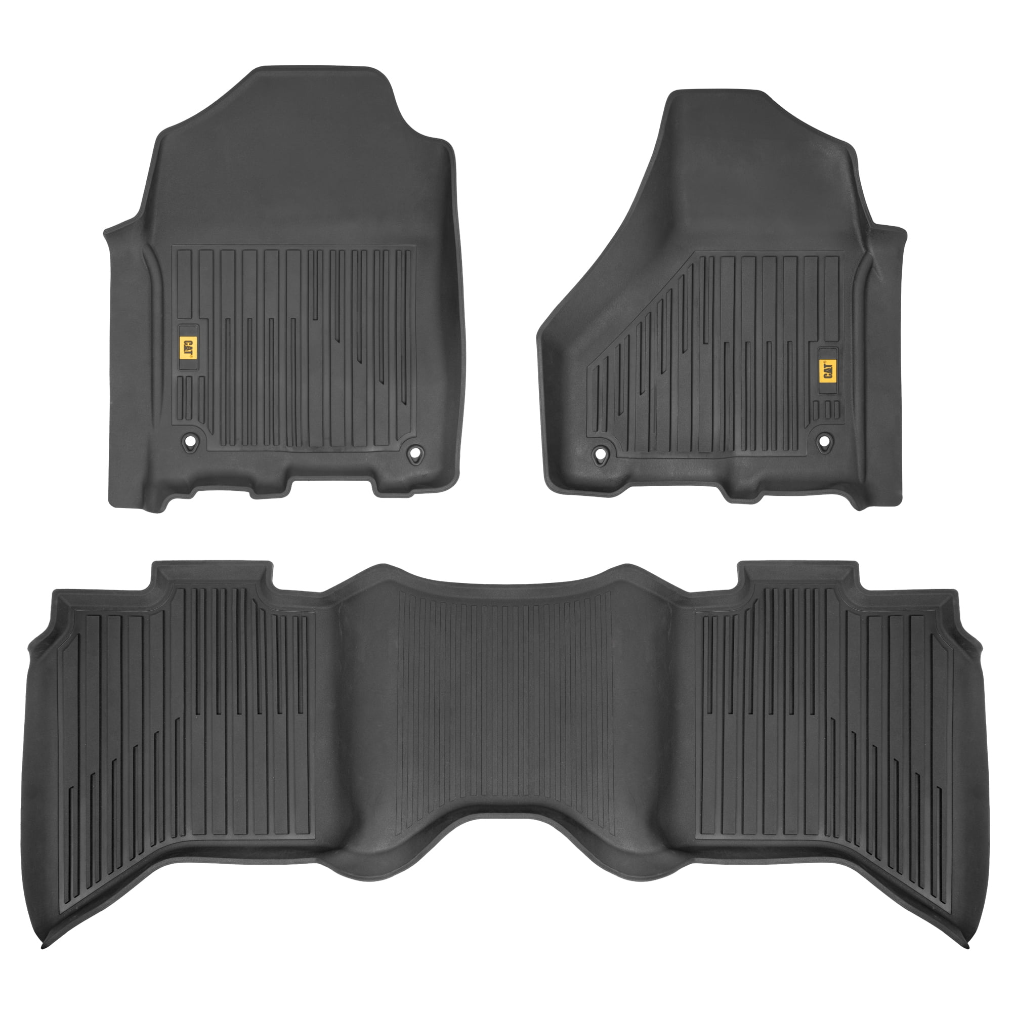 Cat JustFit 3D Floor Mats for Dodge Ram 1500 Crew Cab 2009 2018 Custom Fit Floor Liners for Dodge Ram 2500 3500 Crew Cab 2010 2018 Dodge Ram Classic