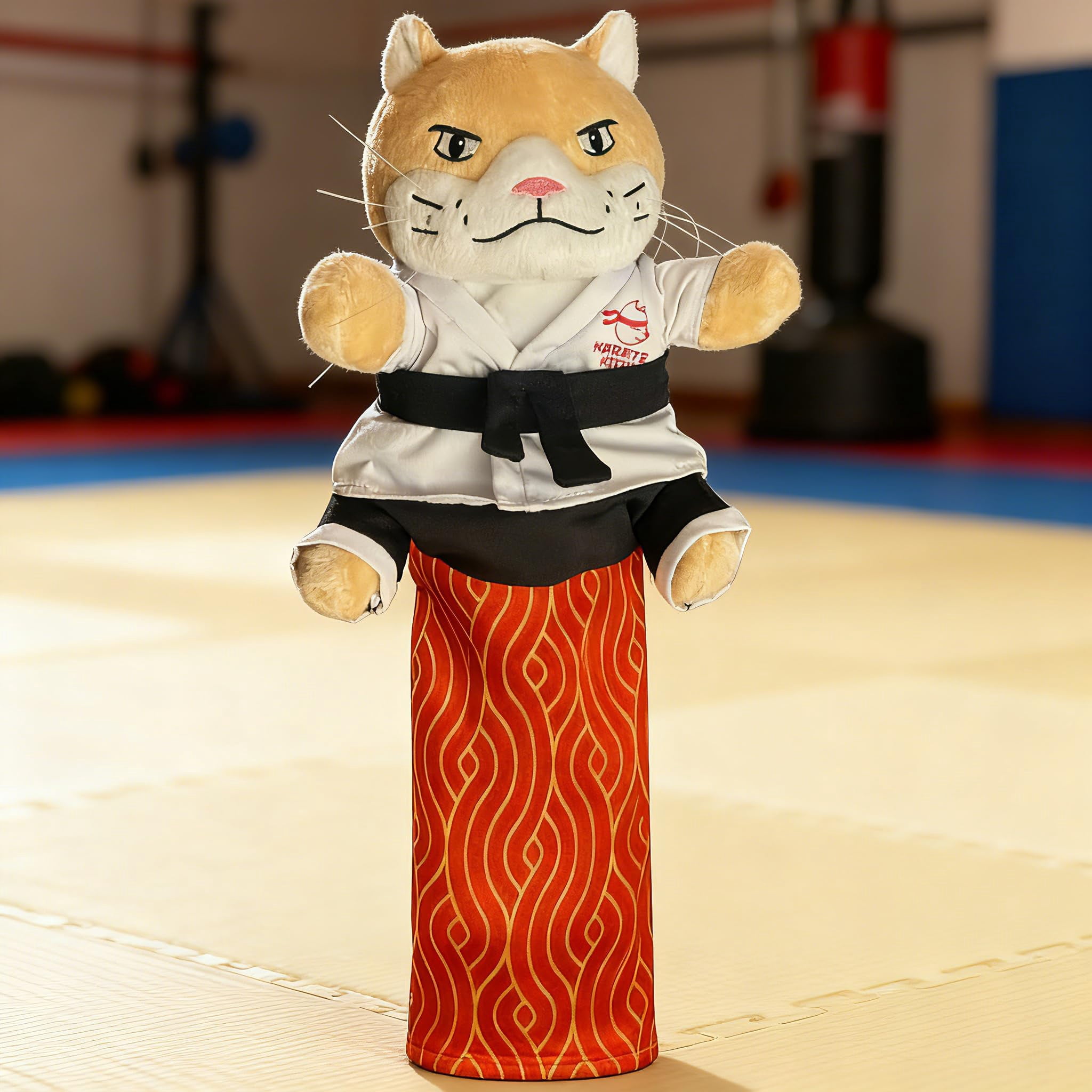 Cat Karate Kitty Puppet Cat Wrestling Puppet with Protective Forearm ...