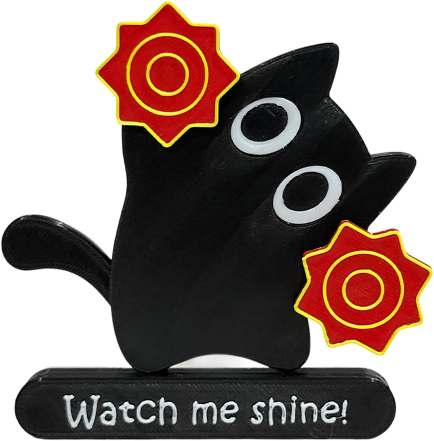 Cat Knocking Over Vase, Cat Pushing Flower Vase Fridge Magnet, Cute ...