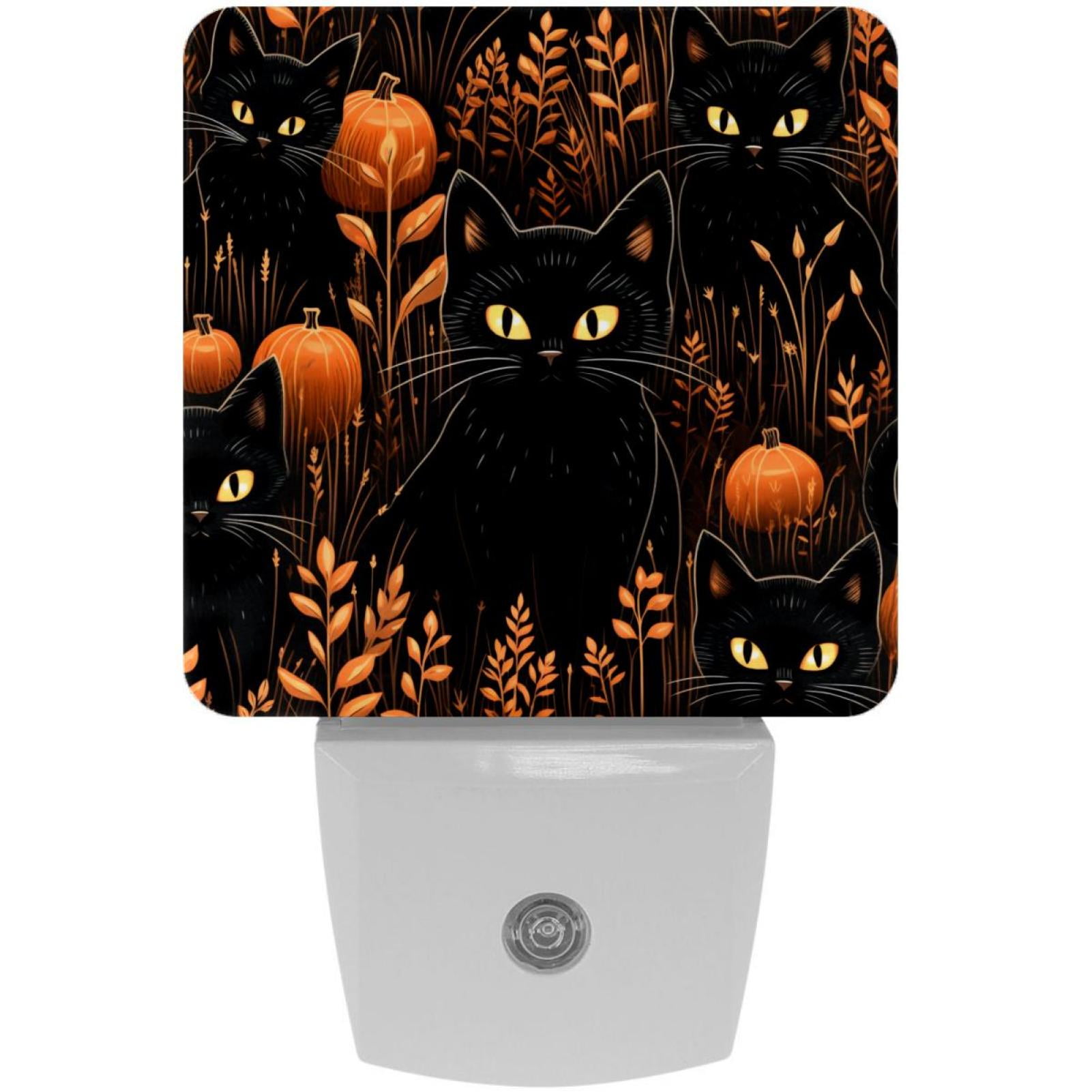 Cat LED Square Night Lights - Modern and Versatile Plug-in Lighting ...