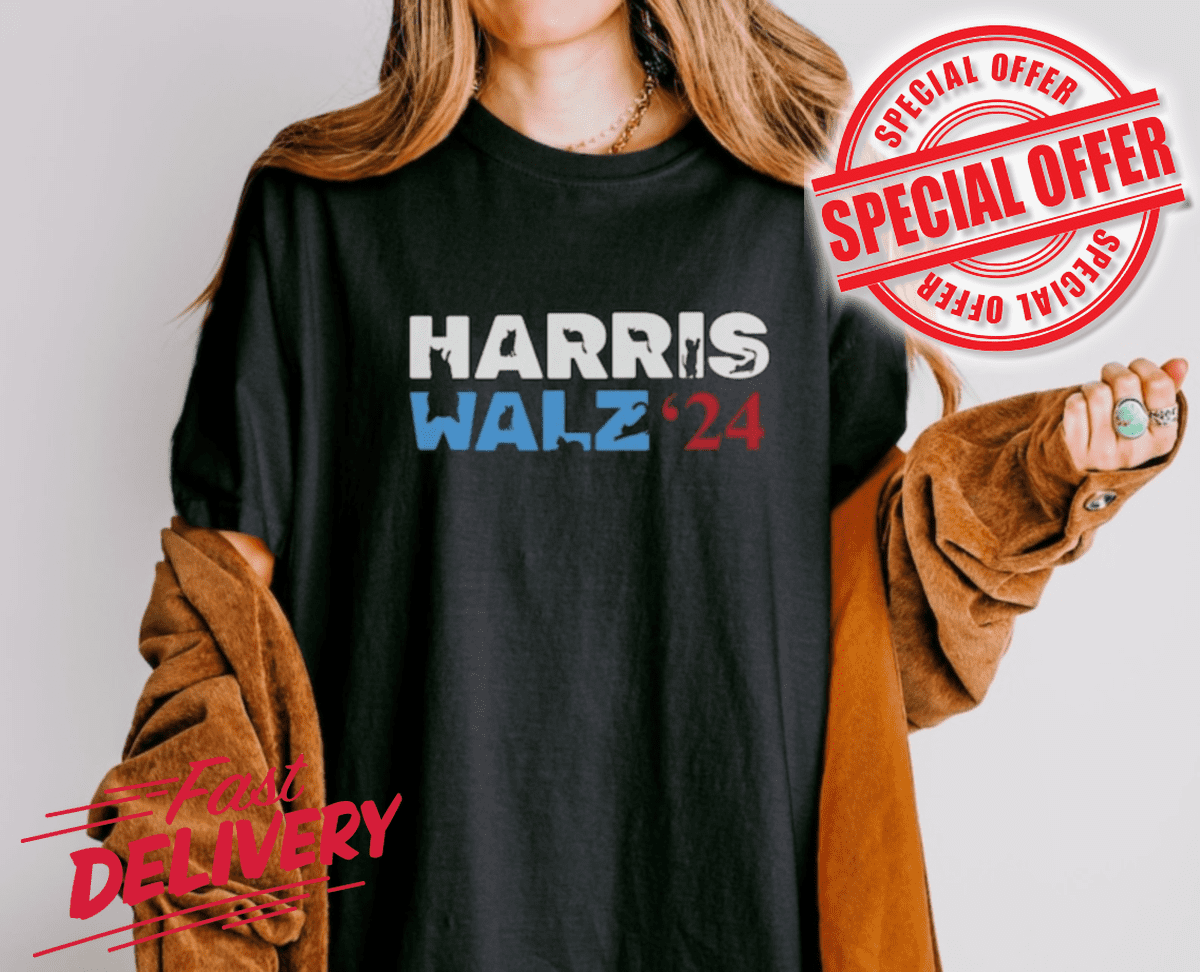 Cat Ladies for Kamala Harris Walz Unisex Tshirt Kamala Harris President ...