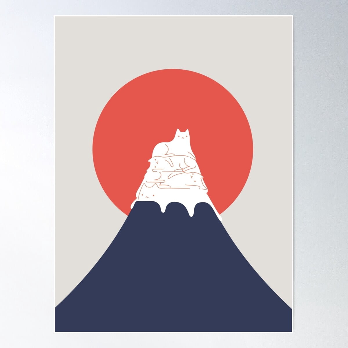 Cat Landscape 30 Poster Wall Art Modern Wall Decor Wall Art Home Decor ...