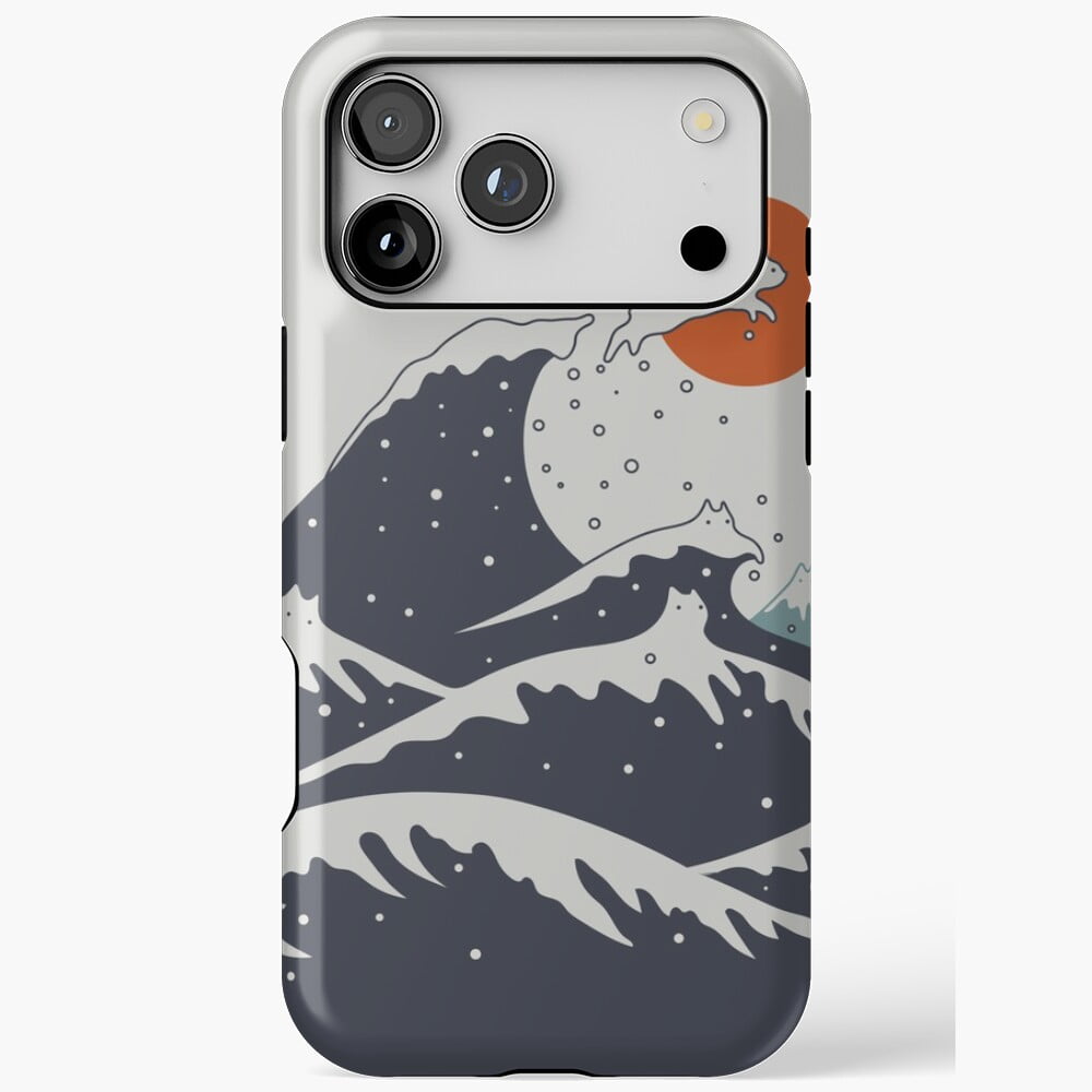 Cat Landscape Protective Case for iPhone 11 12 13 14 15 16 17 Pro Max ...