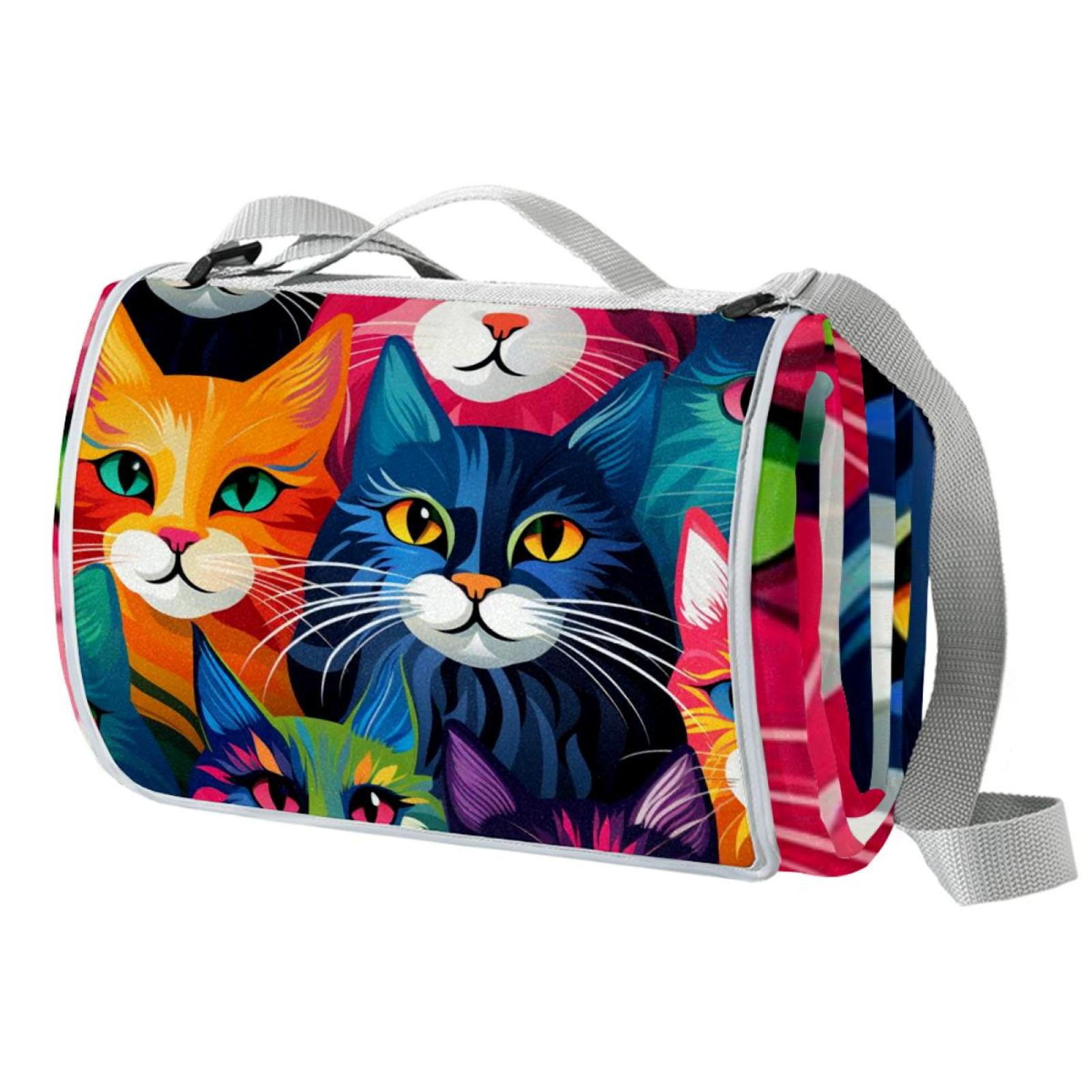Cat Large Picnic Mat for Outdoor Activities & Beach Trips - Durable ...