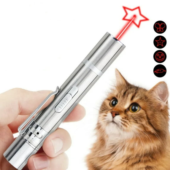 Cat Laser Pointer Toy,USB Rechargeable for Cats Dogs Chaser Toys ...