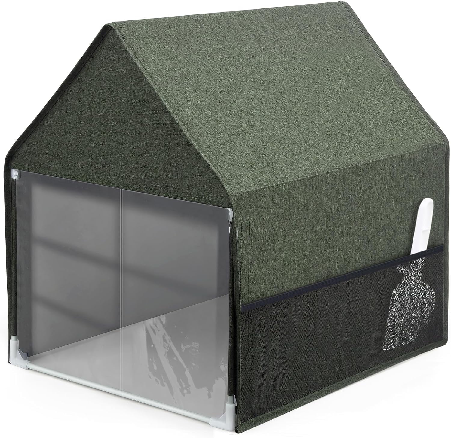 Cat Litter Box Cover, Enclosed Cat Potty Cat Litter Box Cover, Open ...